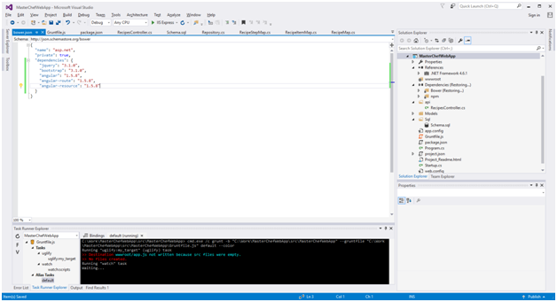 Master Chef Part 1 Aspnet Core Mvc With Fluent Nhibernate And Angularjs Codeproject