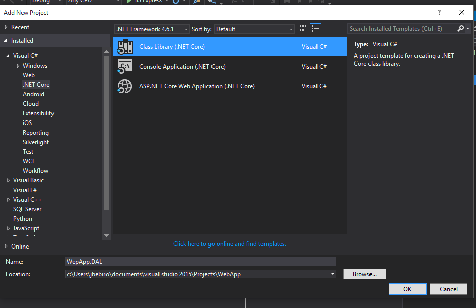 Asp Net Core Moving Identitydbcontext And Ef Models To An External Project Codeproject