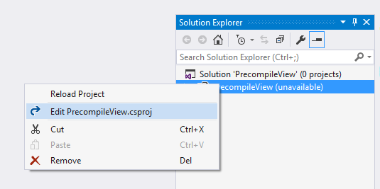 Pre Compiled Razor View In Aspnet Mvc Codeproject