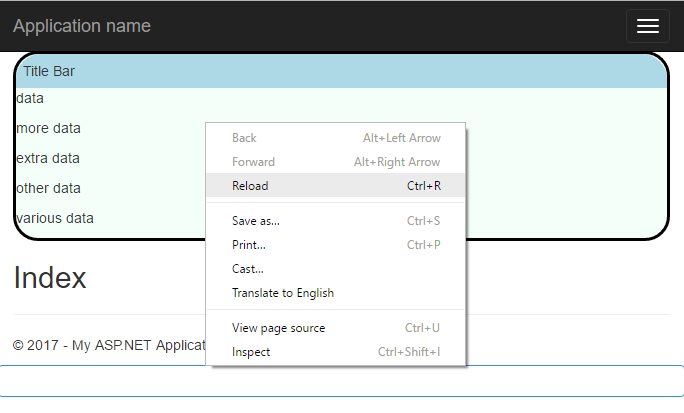 Create Desktop Ux With Aspnet Mvc Part 2 Of 3 Codeproject