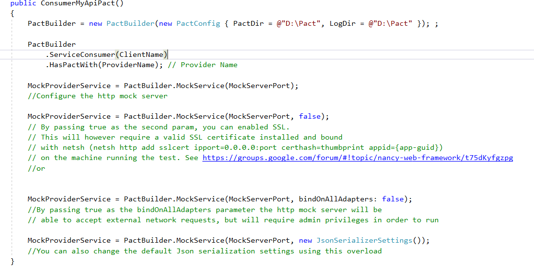 Consumer Driven Contract Testing With Pactnet C Codeproject