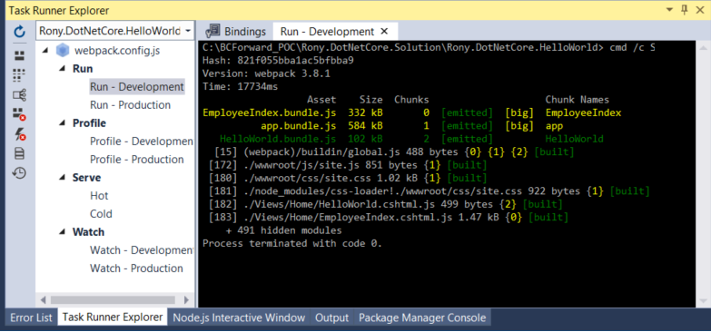 Vuejs With Aspnet Core Mvc Codeproject