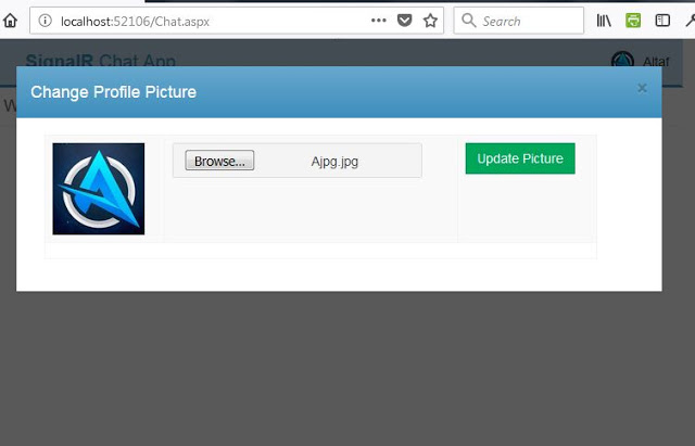 Signalr Chat App With Aspnet Webform And Bootstrap Part One Codeproject