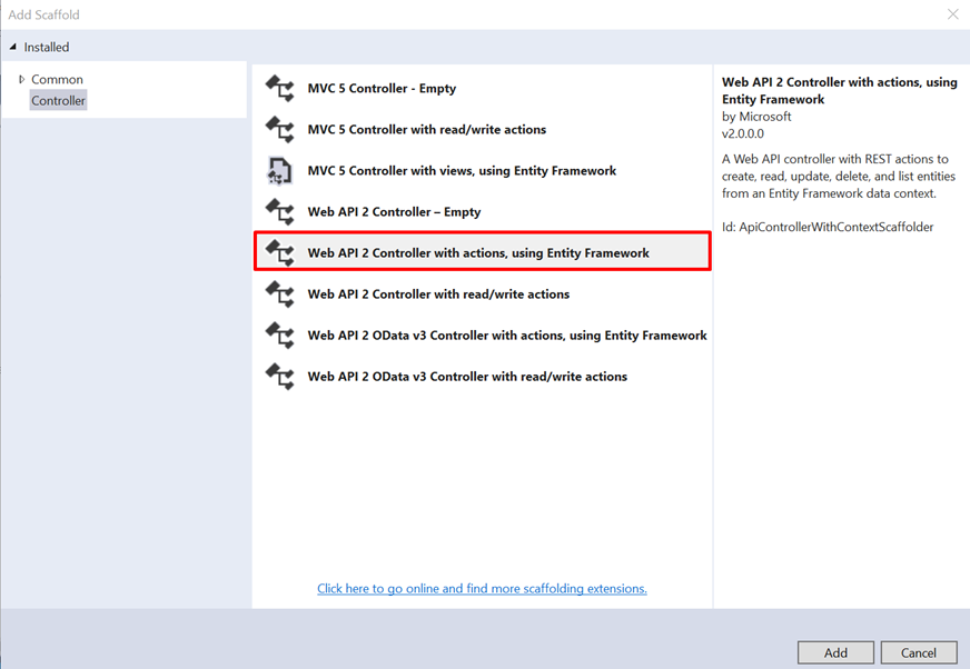 Learning Entity Framework Day 3 Aspnet Web Api 2 With Entity Framework 6 Code First