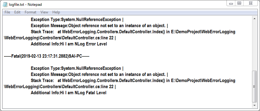 Best Logging Libraries For Aspnet Mvc Codeproject