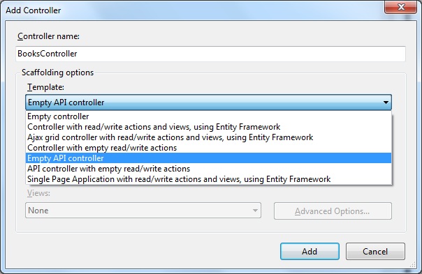 Aspnet Webapi Getting Started With Mvc4 And Webapi Codeproject