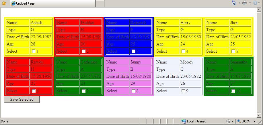Display Colored Items In Datalist At Runtime And Handling The Datalistitem Checkbox Event