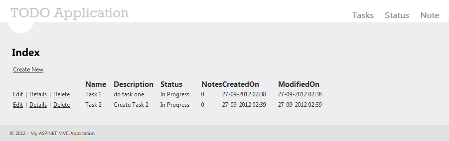 Code First With Entity Framework 5 Using Mvc4 And Mvc Scaffold Codeproject