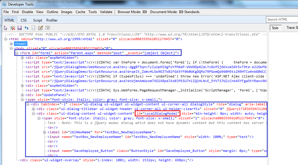 Jquery Modal Dialog With Dynamic Content Codeproject