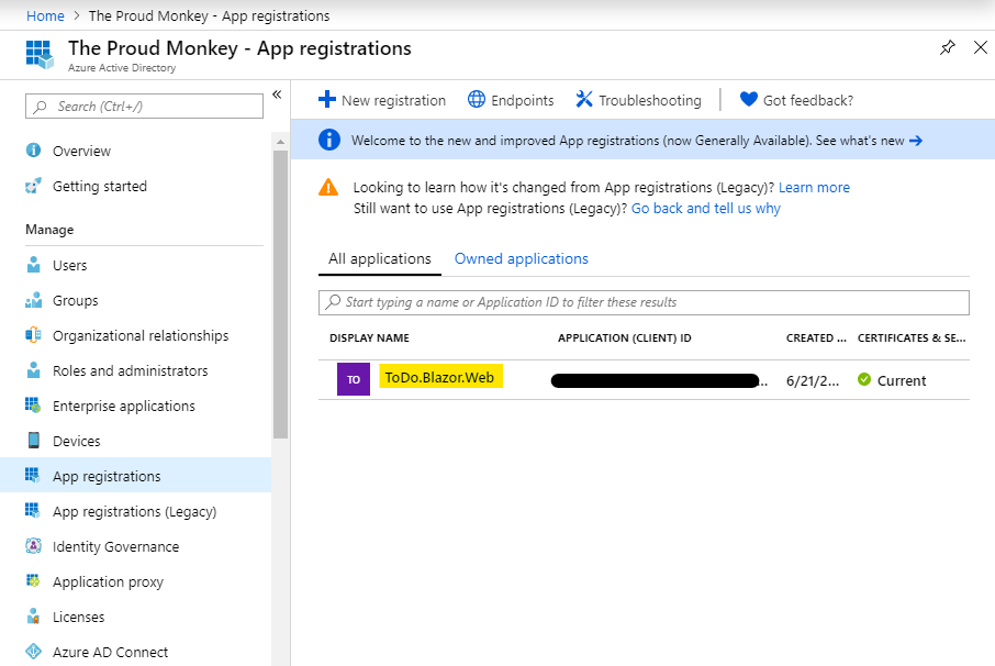 Aspnet Core And Blazor Code Venture Configuring Azure Ad Authentication Codeproject