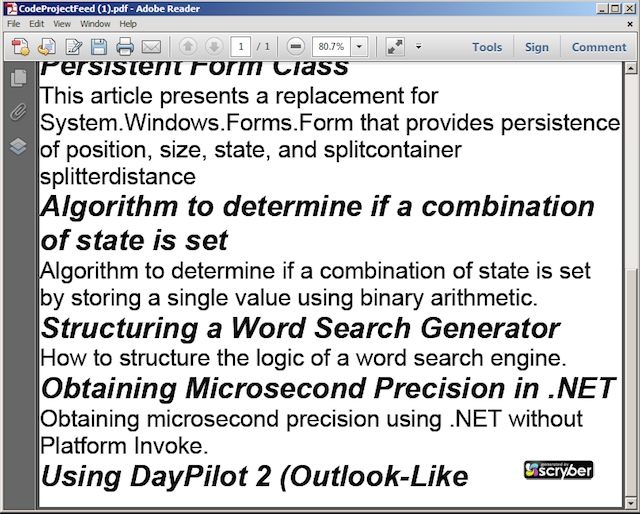 Generating Dynamic Pdf Documents Using The Open Source Scryber Library Codeproject