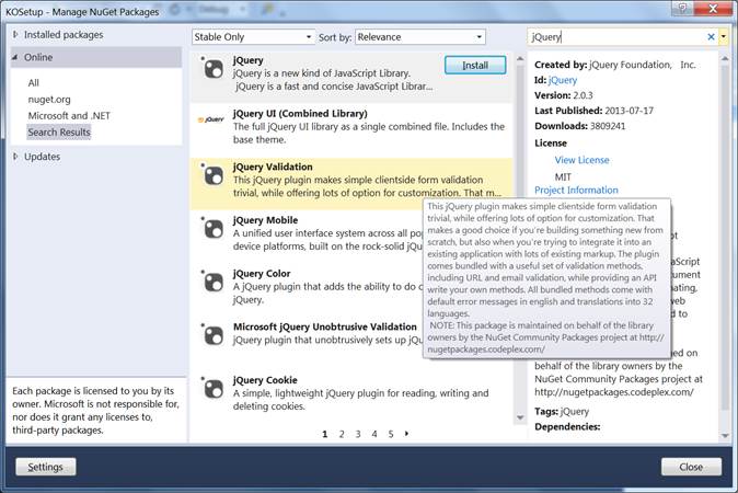 Introduction To Knockoutjs And Crud Operations In Aspnet Web Forms Using Knockoutjs Codeproject