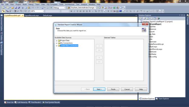 How To Export Crystal Report On Button Click In To Pdf Excel Word Html Rtf In Aspnet C