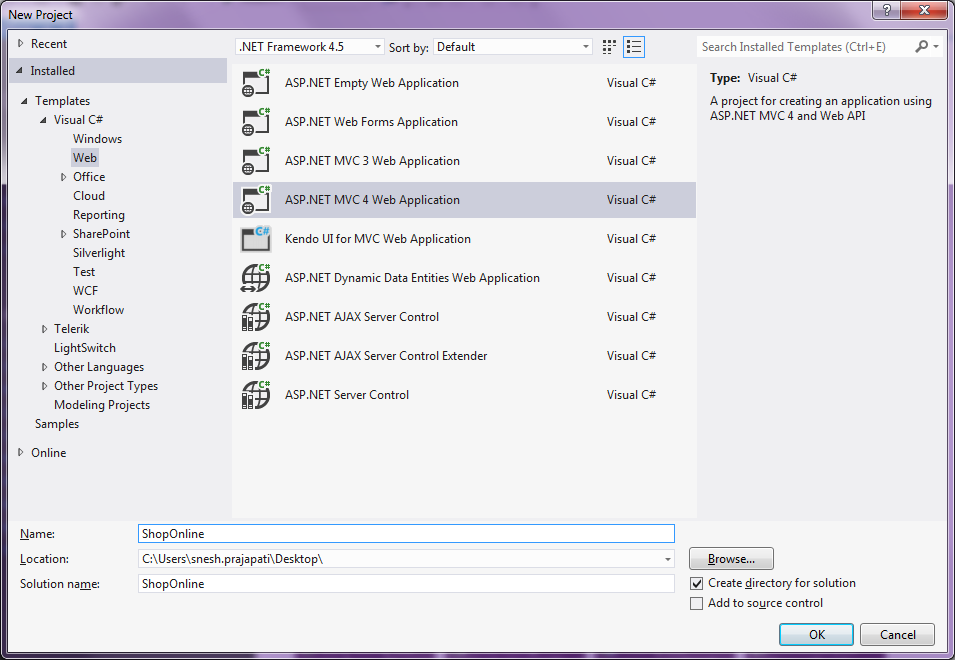 Developing Mobile Specific Views Using Jquery Mobile In Aspnet Mvc 4 Part 1 Codeproject