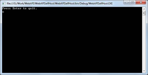 Web Api Without Mvc Codeproject