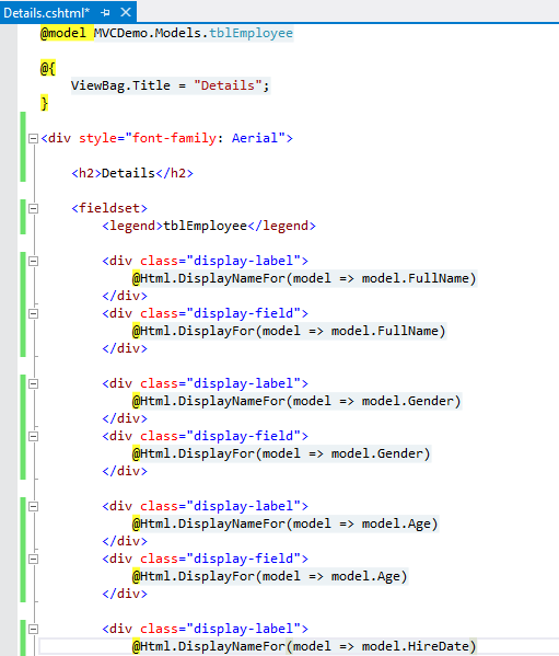 Aspnet Mvc What Are The Uses Of Display Displayname Displayformat And Scaffoldcolumn