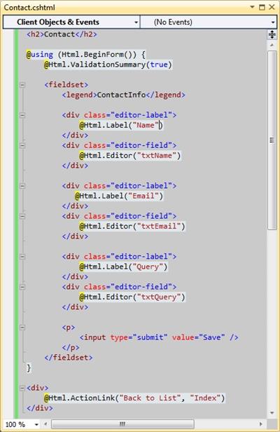 An Absolute Beginners Tutorial On Html Helpers And Creating Custom Html Helpers In Aspnet Mvc