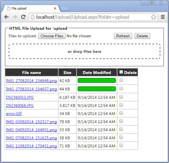 Multiple File Upload with Progress Bar and Drag and Drop - CodeProject Multiple File Upload with Progress Bar and Drag and Drop - CodeProject