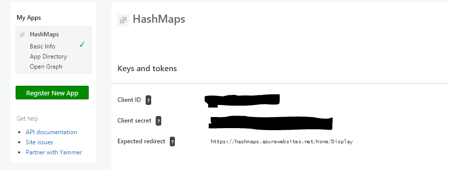 Building An Oauth Yammer App With Aspnet Mvc And Web Api Codeproject