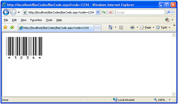 Barcodes In Aspnet Applications Codeproject