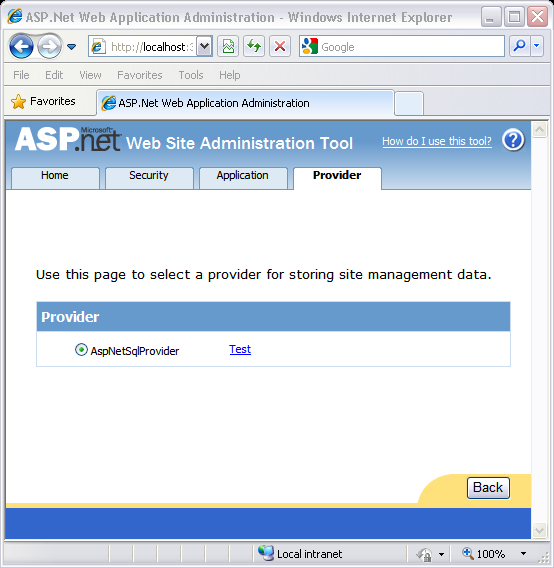 Using Sql Membership With Aspnet Application Codeproject