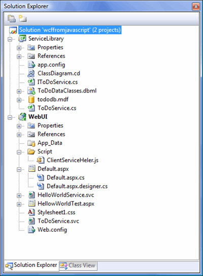A Beginners Guide For Consuming A Wcf Service In Javascript Using Aspnet Ajax Codeproject