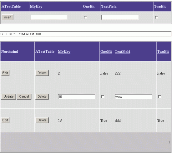 Dynamically Access A Database Through A Web Application Codeproject