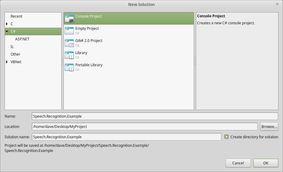 Speech Recognition In Mono And Net C Using An Open Source Asr Framework Codeproject