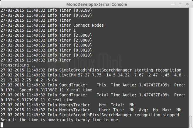 Speech Recognition In Mono And Net C Using An Open Source Asr Framework Codeproject