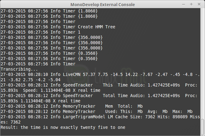 Speech Recognition In Mono And Net C Using An Open Source Asr Framework Codeproject
