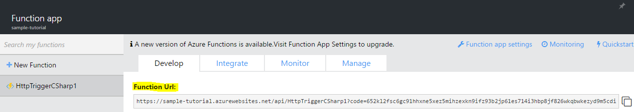 Azure Functions Tutorial New Function App Codeproject