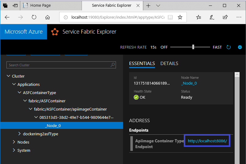 Hosting Aspnet Web Api To Azure Service Fabric Using Containers Codeproject 3556