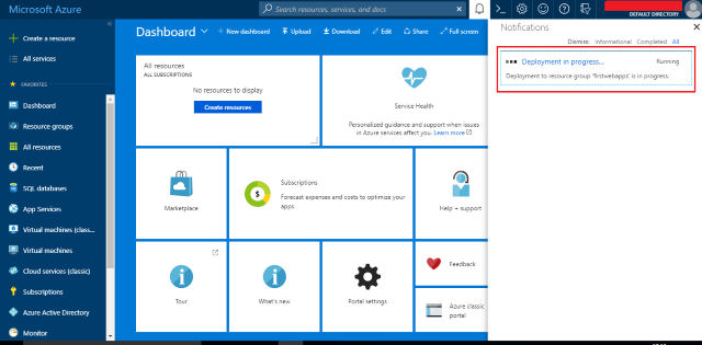 Azure Web App Create Connect And Deploy Using Ftp Codeproject