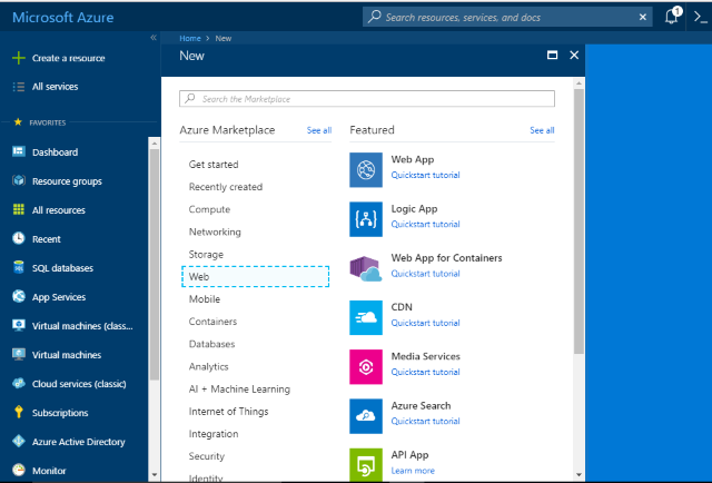 Azure Web App Create Connect And Deploy Using Ftp Codeproject