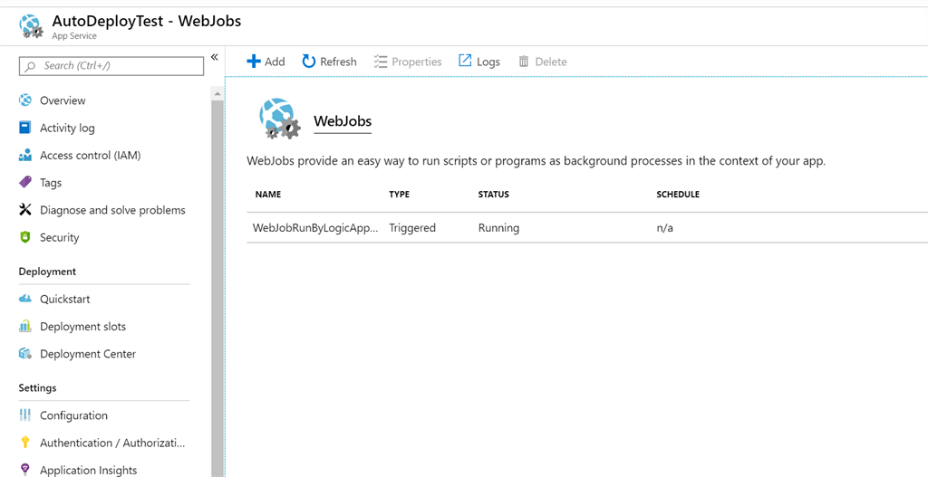 Schedule Azure Webjobs Using Azure Logic Apps Codeproject