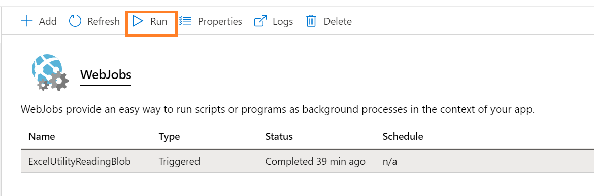 Utilizing Azure Blob And Webjob To Convert Excel Files To Flat File Format Codeproject 5953