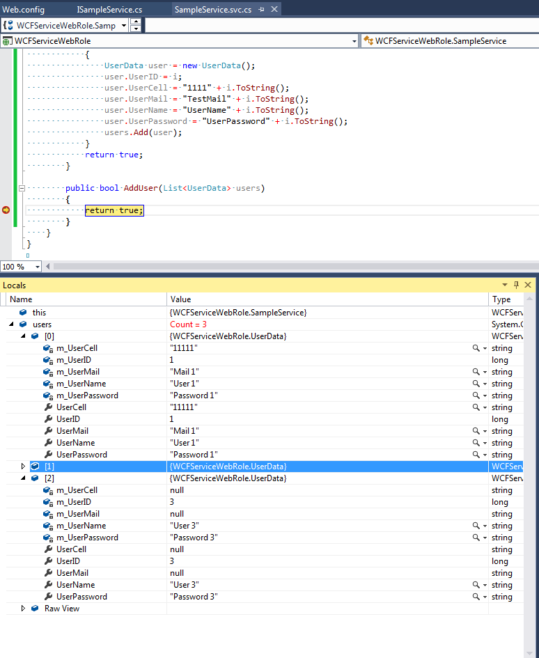 Azure Wcf Restull Service With Get And Post Methods Sample Tested By Postman Codeproject