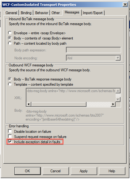 Biztalk Esb Exception Handling Consuming Wcf Services Part Iii Codeproject