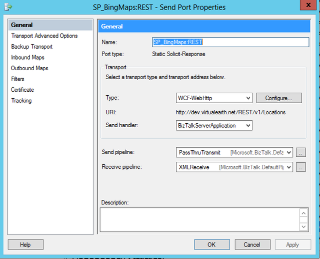 Invoking Bing Maps Rest Api Through An Orchestration In Biztalk Server 2013 Codeproject