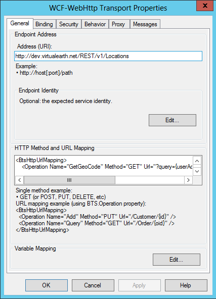 Invoking Bing Maps Rest Api Through An Orchestration In Biztalk Server 2013 Codeproject