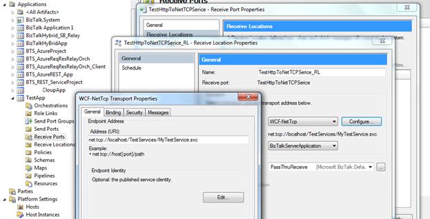 Convert Existing Biztalk Wcf Service From ” Binding To Nettcp” Binding Codeproject