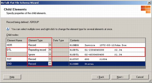Creating Flat File Schemas Using The Biztalk Server 2006 Flat File Schema Wizard Codeproject