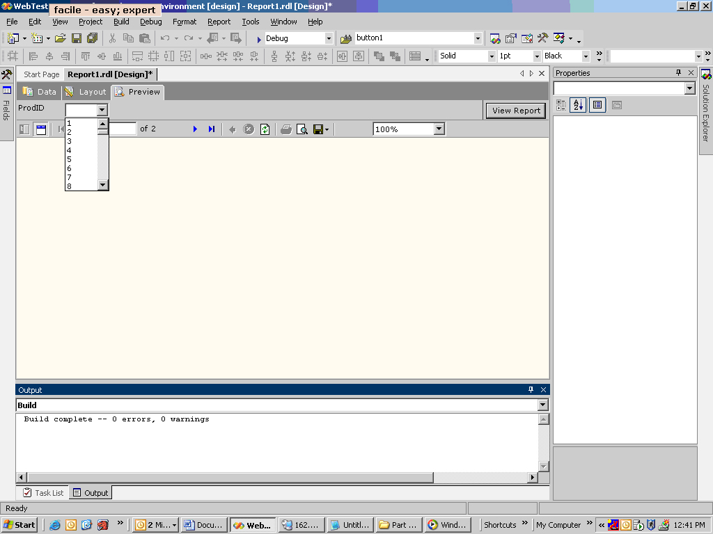 Adding Input Parameters To The Sql Report Codeproject