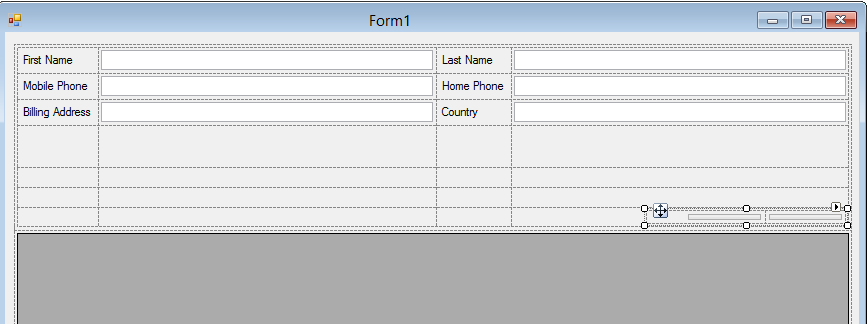 Designing The Layout Of Windows Forms Using A Tablelayoutpanel With Auto Expand Panels Codeproject