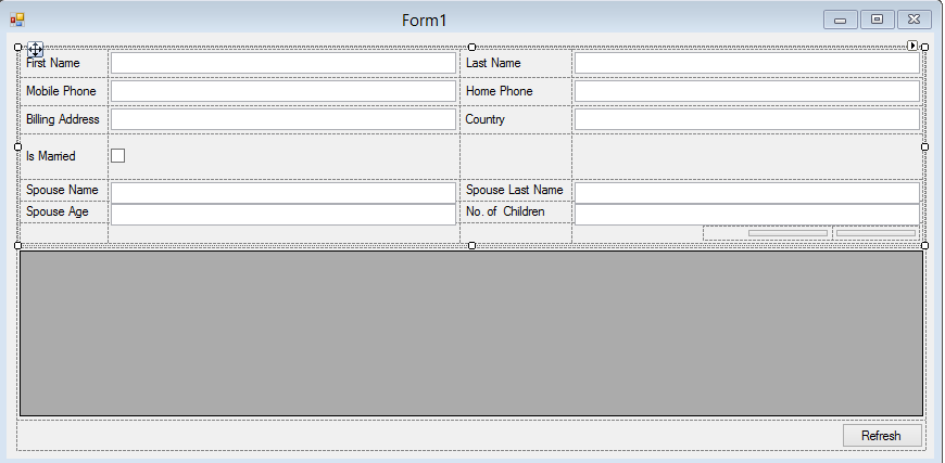 Designing The Layout Of Windows Forms Using A Tablelayoutpanel With Auto Expand Panels Codeproject