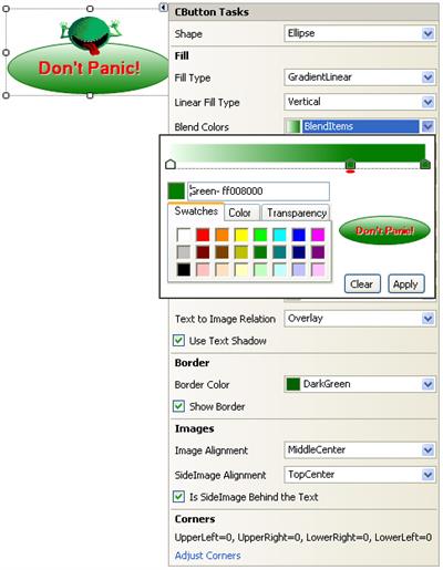 Custom Button Control With Gradient Colors And Extra Image Vbnet Codeproject