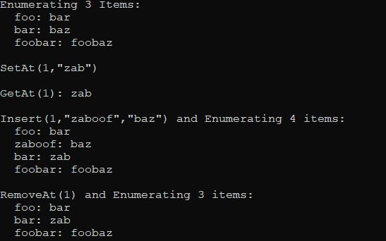 A Generic Ordereddictionary In C Codeproject