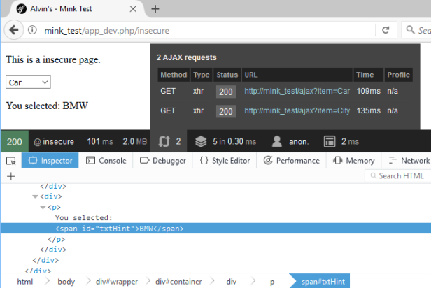 Testing A Dropdown List In Symfony And Mink Codeproject