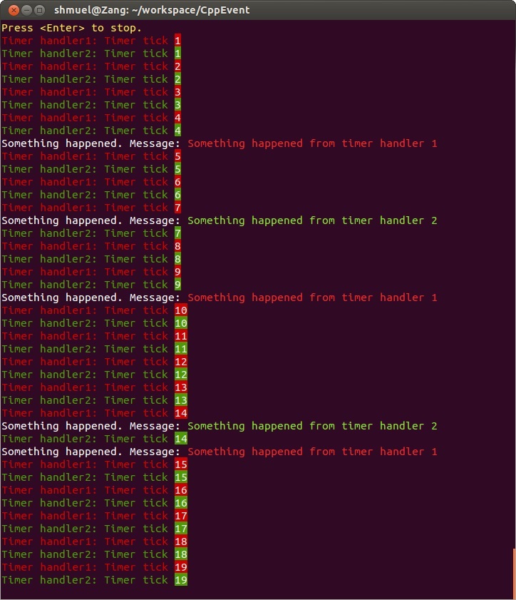 Cppevent How To Implement Events Using Standard C Codeproject 5159