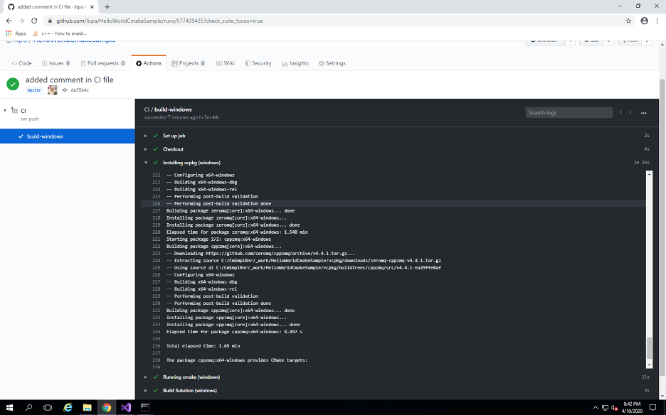 Writing Ci Pipeline Using Github Actions To Build C Project Codeproject 0506